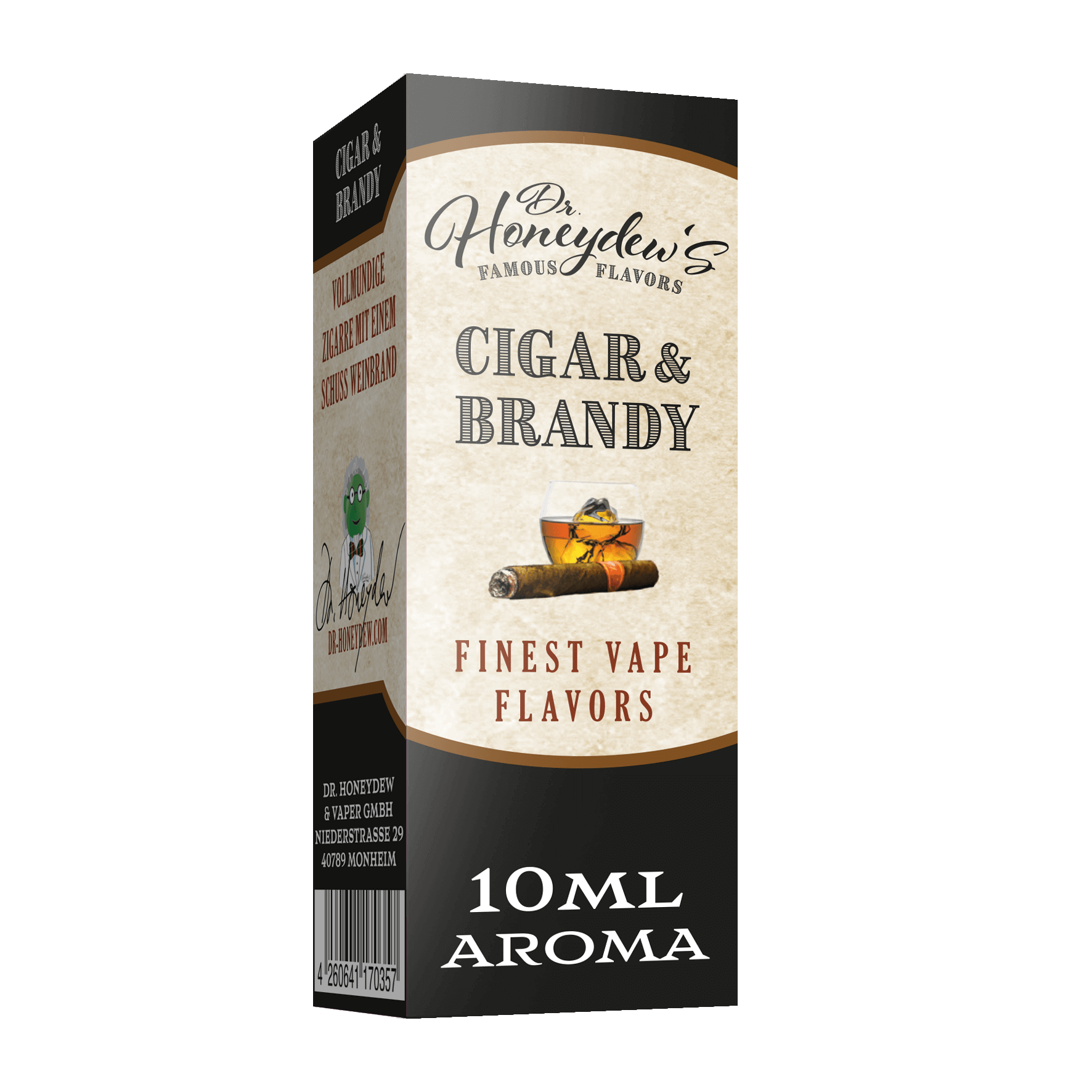 CIGAR & BRANDY von Dr. Honeydew - 10ml Aroma - E-Zigaretten Shop Schweiz